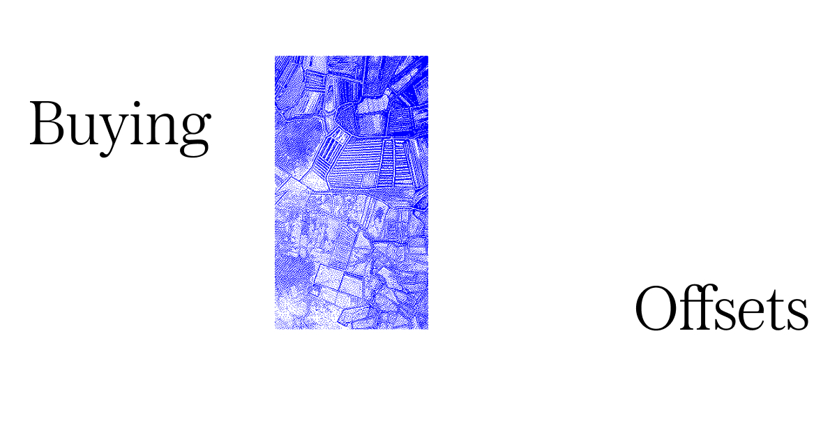 Buying Offsets • Studio Carbon Negative